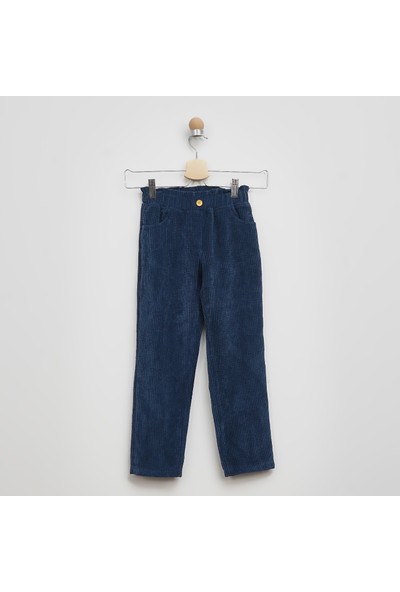 Panço Kız Çocuk Kadife Pantolon 2021Gk04014