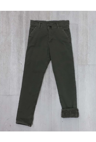 Başak Çocuk Giyim 286654 Welsoft Pantolon 9/12 Yaş - Başak Çocuk Giyim - Haki - 11-12 Yaş