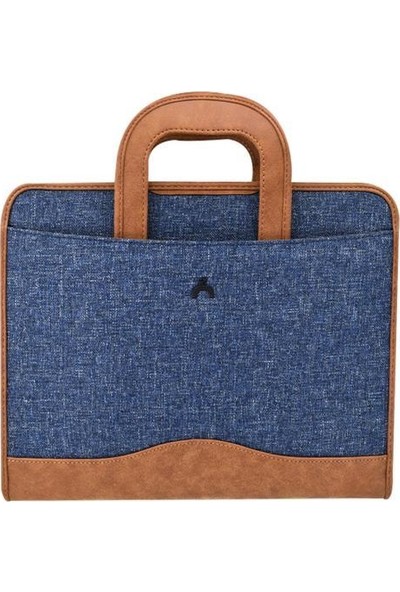 Önder Milano Gizli Saplı Çift Fermuarlı Evrak Çantası (802)