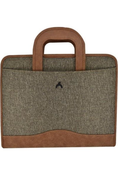 Önder Milano Gizli Saplı Çift Fermuarlı Evrak Çantası (802)