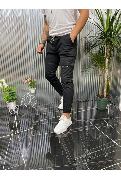 Miraç Giyim Erkek Ip Detaylı Jogger Pantolon