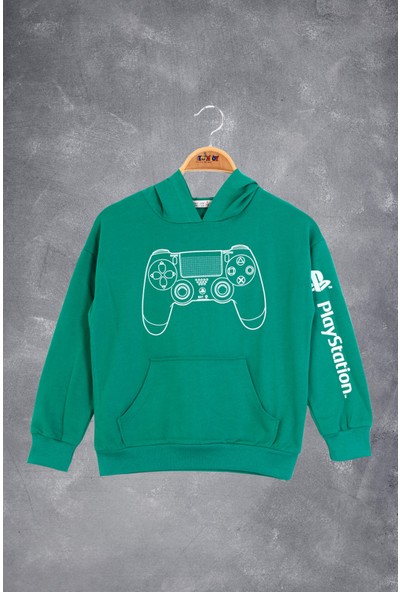 Toontoy Erkek Çocuk Konsol Baskılı Sweatshirt
