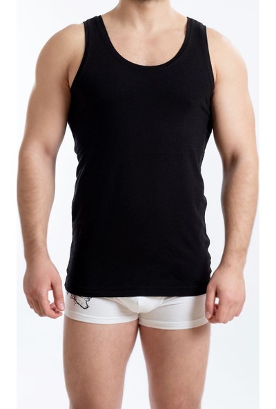 Seasoul 3'lü Erkek Bambu Beyaz Atlet Basic