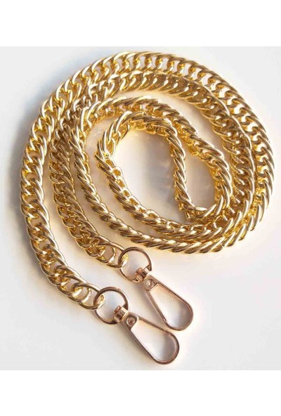 Angel Çanta Aksesuar Çift Halkalı Light Gold Zincir Kancalı Angel Çanta Aksesuar Çift Halkalı Light Gold Zincir Kancalı