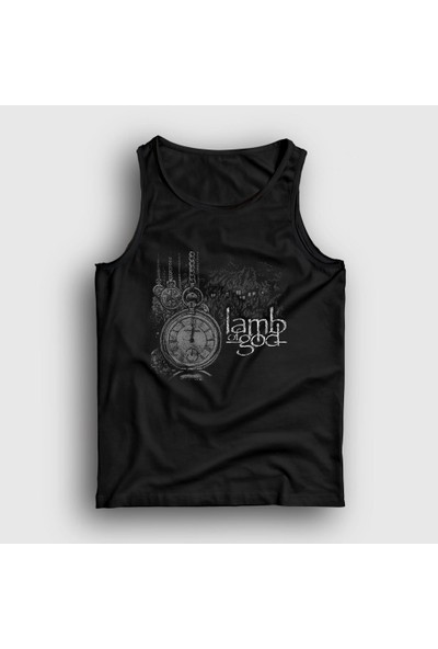 Presmono Unisex Siyah Lamb Of God Atlet