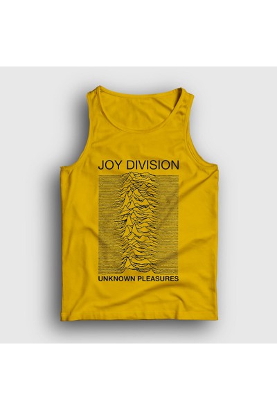 Presmono Unisex Sarı Unknown Pleasures Joy Division Atlet Presmono Unisex Sarı Unknown Pleasures Joy Division Atlet