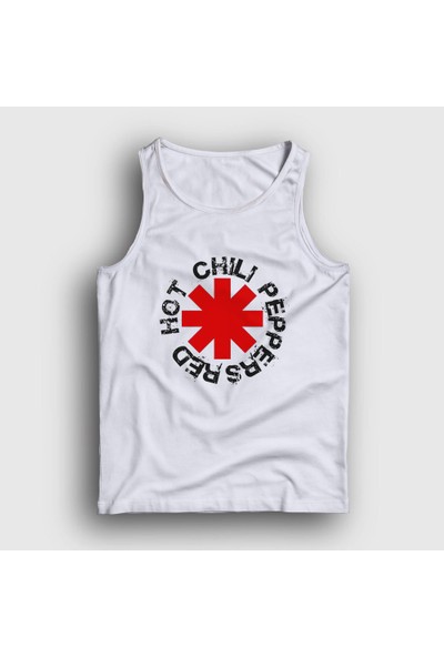 Presmono Unisex Beyaz Logo V2 Red Hot Chili Peppers Atlet Presmono Unisex Beyaz Logo V2 Red Hot Chili Peppers Atlet