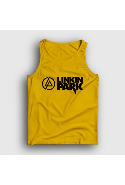 Presmono Unisex Sarı Logo V2 Linkin Park Atlet
