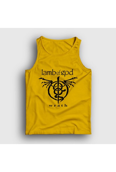 Presmono Unisex Sarı Wrath Lamb Of God Atlet