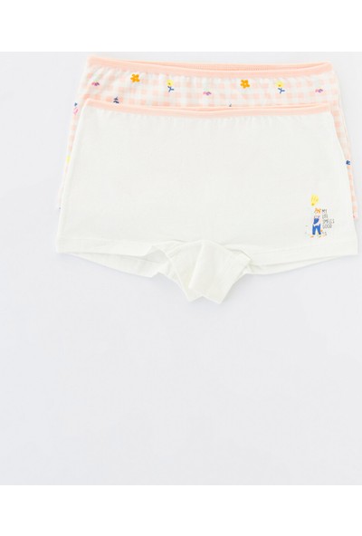 Penti Çok Renkli Kız Çocuk Smell Good 2li Boxer