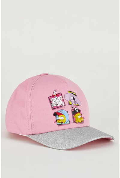 DeFacto Kız Çocuk Kral Şakir Lisanslı Beyzbol Basketbol Şapkası R4616A621SM DeFacto Kız Çocuk Kral Şakir Lisanslı Beyzbol Basketbol Şapkası R4616A621SM