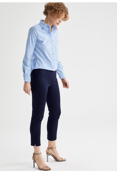 DeFacto Sigaret Düz Paça Saten Pantolon J8743AZ21SP