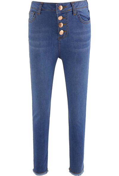 DeFacto Kız Çocuk Skınny Fit Jean Pantolon T3164A621SP