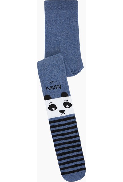 Bross Çemberli Panda Havlu Külotlu Çocuk Çorabı Bross Çemberli Panda Havlu Külotlu Çocuk Çorabı