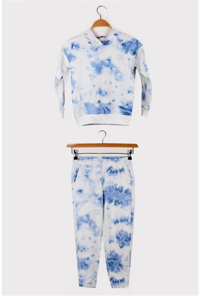 Espina Çocuk Mavi Cepli Alt Üst Takım