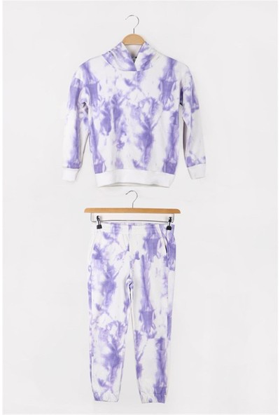 Espina Çocuk Mor Cepli Alt Üst Takım