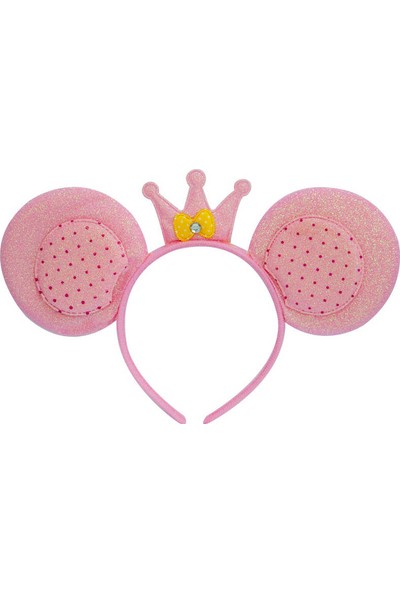 AÇK Minnie Mouse Pembe Prenses Tacı