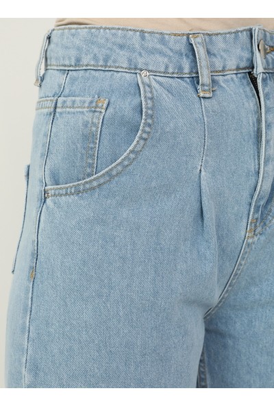 Benin Doğal Kumaşlı Kot Pantolon - Buz Mavisi - Benin Benin Doğal Kumaşlı Kot Pantolon - Buz Mavisi - Benin