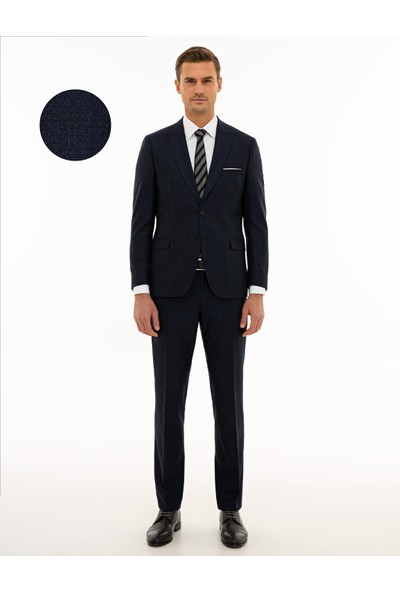 Pierre Cardin Lacivert Slim Fit Takım Elbise 50208532-VR033