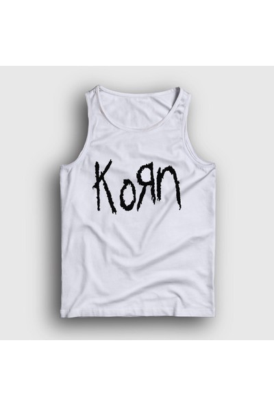 Presmono Unisex Beyaz Logo Korn Atlet Presmono Unisex Beyaz Logo Korn Atlet
