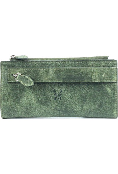 Modica Mannu - Elite Serie El Bantlı Deri Uzun Cüzdan
