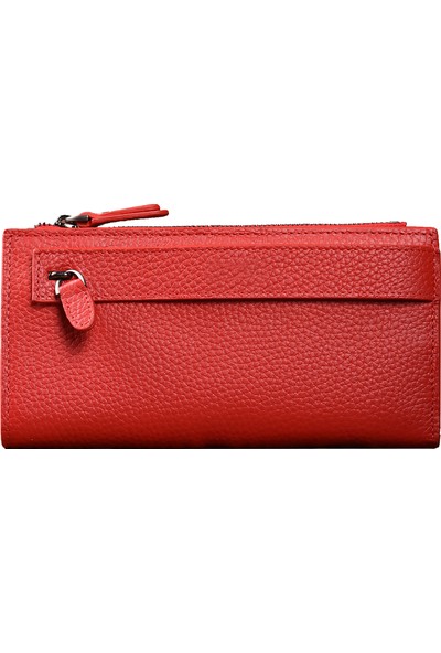 Modica Mannu - Elite Serie El Bantlı Deri Uzun Cüzdan