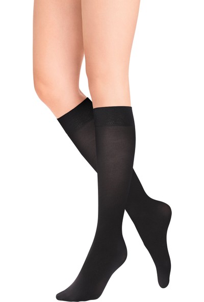 Rossey KALIN(70D) Opak Dizaltı Çorap-Siyah 500-(12 Çift)