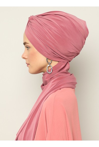 Mervin Şal Atkılı Dolama Hazır Türban