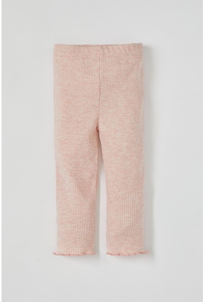 Defacto Kız Bebek Basic Fitilli Uzun Tayt T8630A221SP Defacto Kız Bebek Basic Fitilli Uzun Tayt T8630A221SP