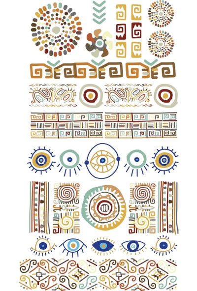 Flash Tattoos Tribal Tırnak Dövmesi