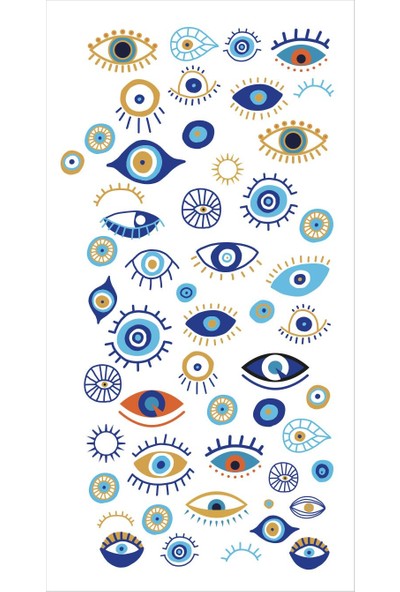 Flash Tattoos Nazar Tırnak Dövmesi