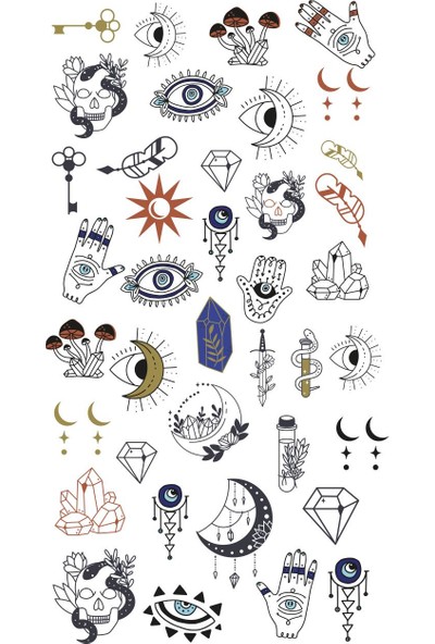 Flash TattoosFlash Tattoos Magic Tırnak Dövmesi Flash TattoosFlash Tattoos Magic Tırnak Dövmesi