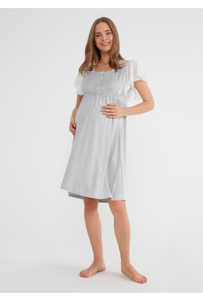 Suwen Mia Hamile / Lohusa Gecelik Gri L