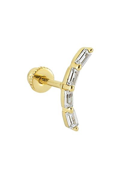 Dianora Piercing Anahtar Rose Altın Helix/Kıkırdak Piercing Dianora Piercing Anahtar Rose Altın Helix/Kıkırdak Piercing