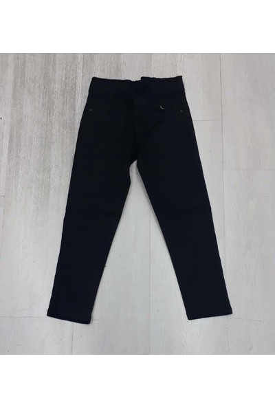 Başak Çocuk Giyim 130721 Erkek Keten Pantolon 4/12 Yaş Siyah - 3-4 Yaş