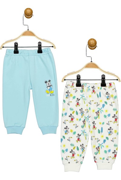 Mickey Mouse Lisanslı Bebek 2'li Patiksiz Alt 17250