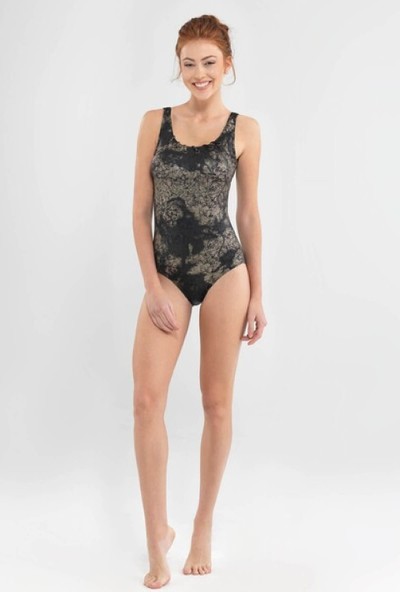 Blackspade 8633 Büyük Beden Siyah Mayo