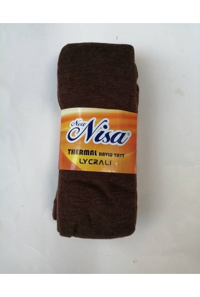 Nisa Kahverengi Tekli Termal Havlu Tayt Nisa Kahverengi Tekli Termal Havlu Tayt