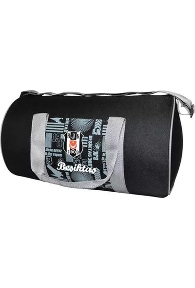 Beşiktaş Lisanslı Silindir Spor Çanta