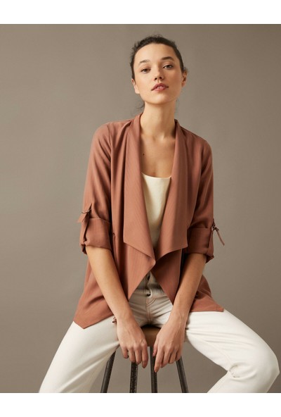 Koton Beli Bağlamalı Ceket