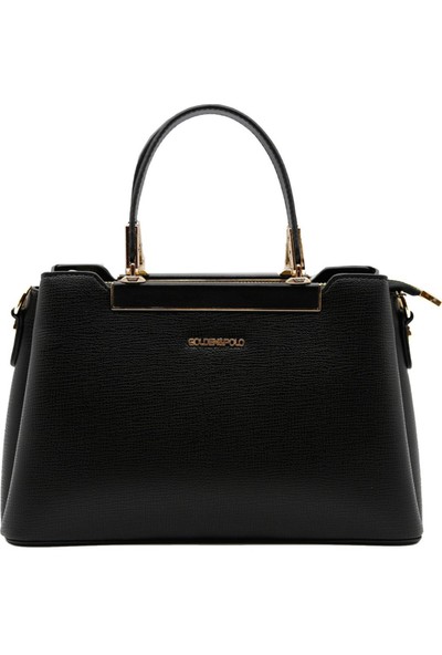 Golden Polo Kadın Siyah El Çanta
