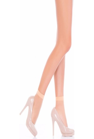 Saks 6'lı Fit 15 Ince Soket Parlak Çorap Saks 6'lı Fit 15 Ince Soket Parlak Çorap