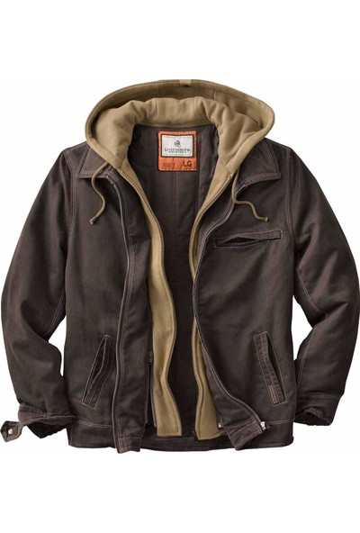 Legendary Whitetails Erkek Kapüşonlu Fermuarlı Mont - Kahverengi (Yurt Dışından) Legendary Whitetails Erkek Kapüşonlu Fermuarlı Mont - Kahverengi (Yurt Dışından)