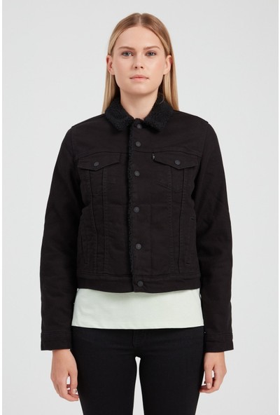 Levi's Bayan Jean Ceket Original Sherpa Trucker 36136-0020