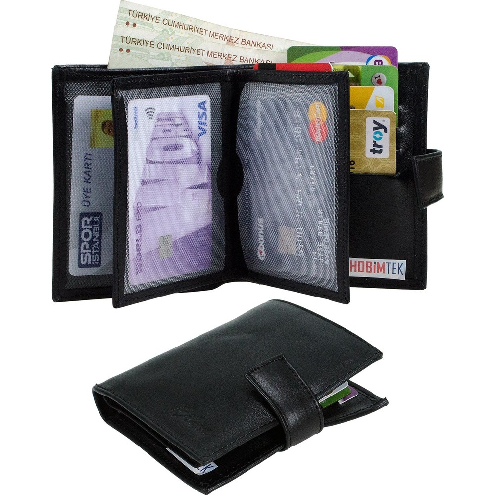 Cihan Deri % 100 Deri Cüzdan 14 Bölmeli Dik Model Fiyatı