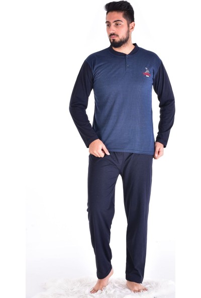 Rimolli Rimoli 1035-0 Erkek Uzun Kol Süprem Pijama Takımı Lacivert Rimolli Rimoli 1035-0 Erkek Uzun Kol Süprem Pijama Takımı Lacivert