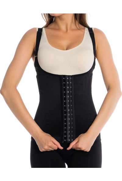 Sweet&Sweat Latex Korse Askılı Çelik Balenli Şekillendirici 3 Kademeli Agraflı Lateks Bel Korsesi Sweet&Sweat Latex Korse Askılı Çelik Balenli Şekillendirici 3 Kademeli Agraflı Lateks Bel Korsesi