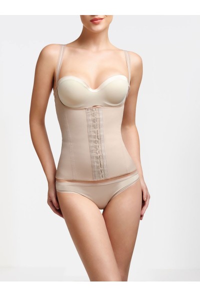 Sweet&Sweat Latex Korse Askılı Çelik Balenli Şekillendirici 3 Kademeli Agraflı Lateks Bel Korsesi Sweet&Sweat Latex Korse Askılı Çelik Balenli Şekillendirici 3 Kademeli Agraflı Lateks Bel Korsesi