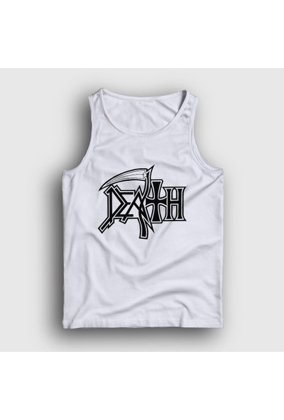 Presmono Unisex Beyaz Logo Death Atlet Presmono Unisex Beyaz Logo Death Atlet