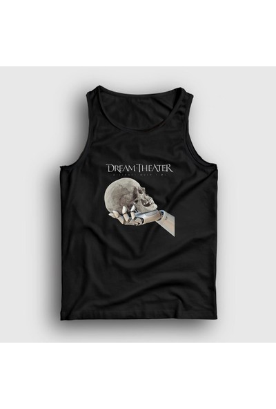 Presmono Unisex Siyah Time Dream Theater Atlet